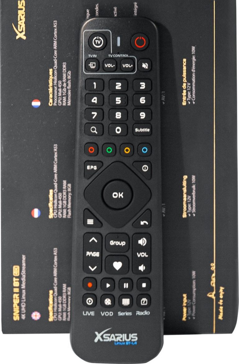 Xsarius Sniper2 4K Bluetooth UHD - Formuler Store